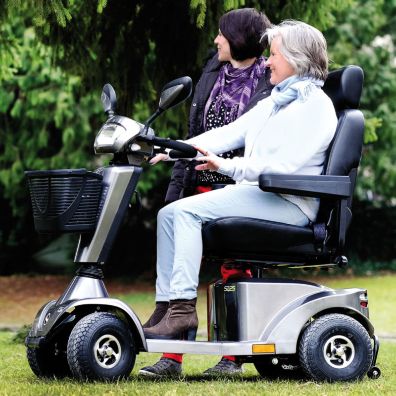 美國 Sunrise Sterling S425 Mobility Scooter 電動輪椅/代步車【超強力1200W摩打】【續航力42km ...