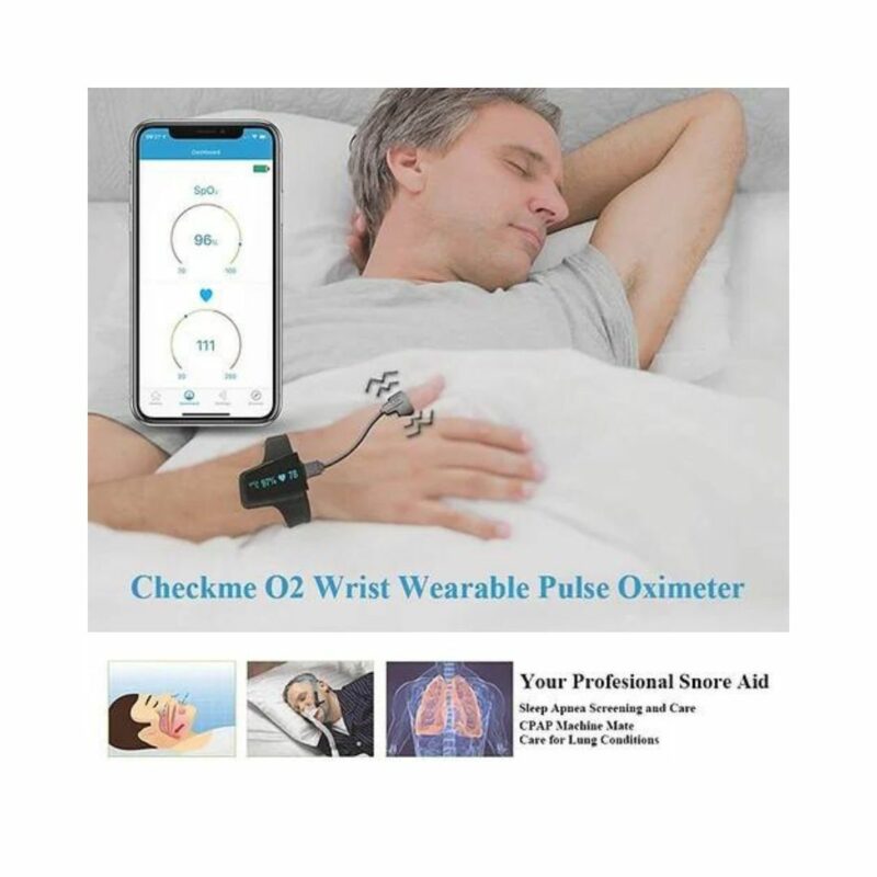 Wellue – Checkme O2 Max 持續血氧監測儀 - HKSeniorMall.com